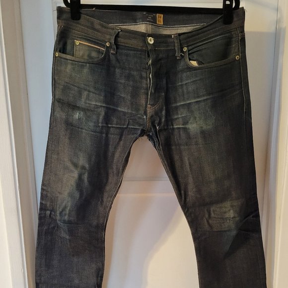 J. Crew | Jeans | J Crew 484 Selvedge Denim Slim Jeans 34 X 32 Worn ...